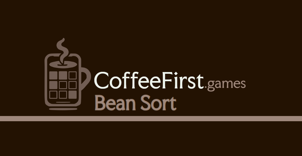 Bean Sort: Daily Coffee Bean Sorting Puzzle